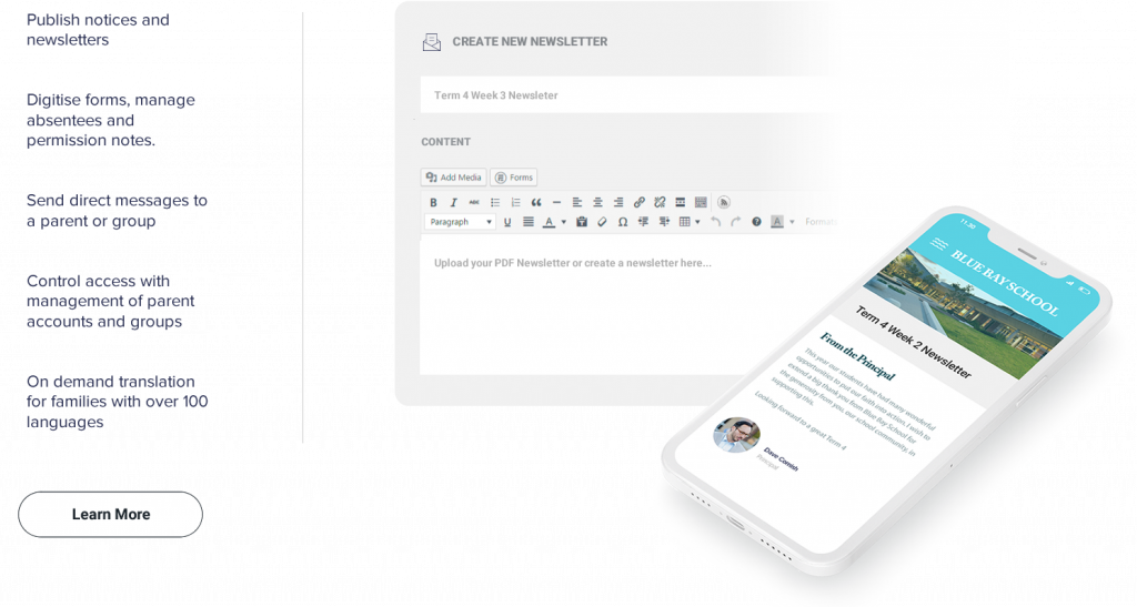 School Stream School App | Communication Tool